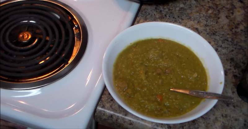 Potaje de chícharos, un plato que se consumía casi a diario