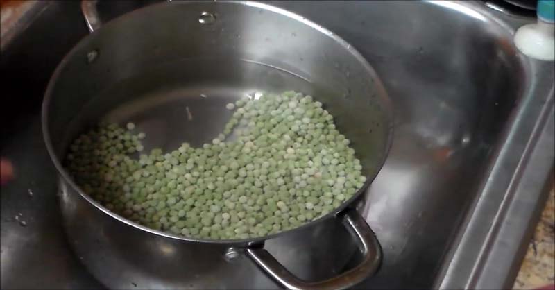 Potaje de chícharos, un plato que se consumía casi a diario